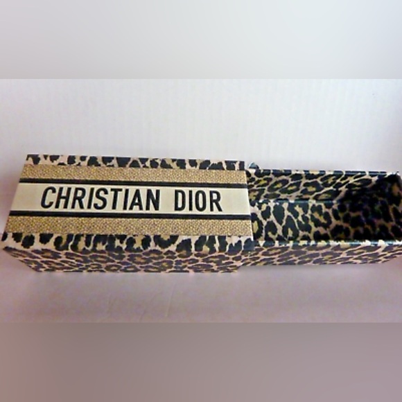Dior | Accessories | Christian Dior Leopard Lipstick Holder Animal ...